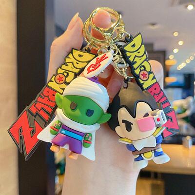 Dragon Ball Keychain PVC Cartoon Anime Figure Trunks Son Gok