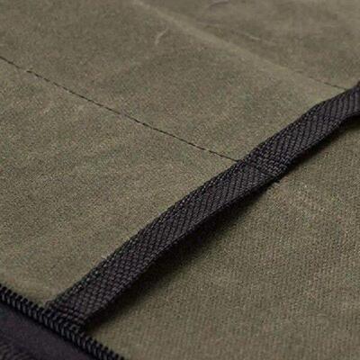 L9NB Portable Chef Knife Bag 4 Slots Waxed Canvas Knife for