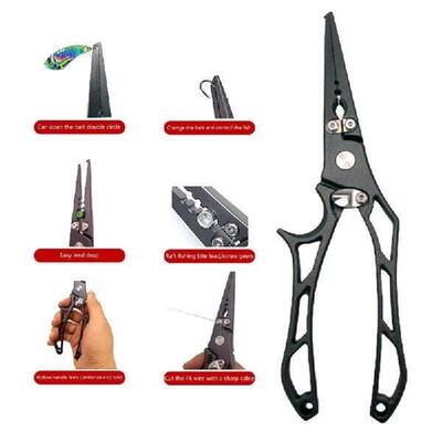 Fishing Pliers Multifunction Hook Remover Braided Fishing