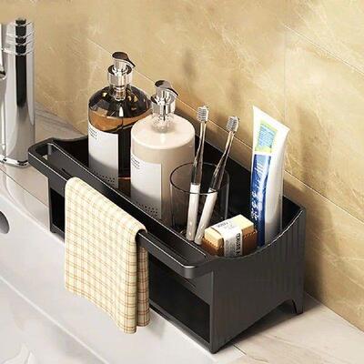 Bathroom Organizer Capacity Kitchen Sink Rack Sponge Holder