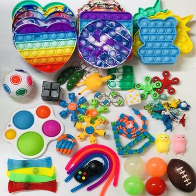 BEST Fidget Toys Pack Anti Stress Toy Set Marble Relief