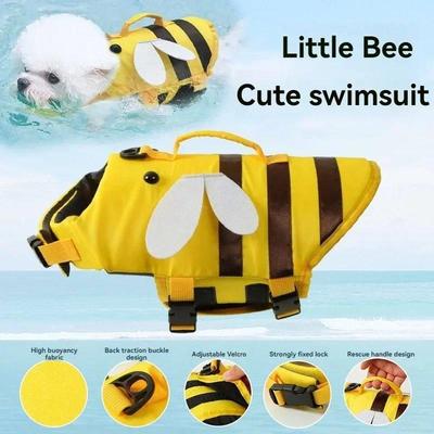 Summer Pet Dog Life Jacket Vest Clothes Life Vest Collar Har