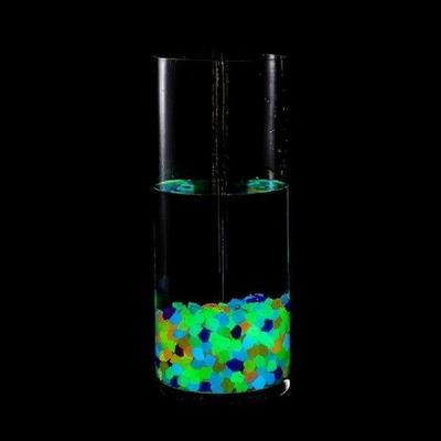 448B Aquarium Rock Stones Glowing Pebbles for Walkway Yard