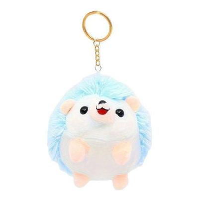 Hedgehog Shape Sewing Needle Pin Cushion with Keychain