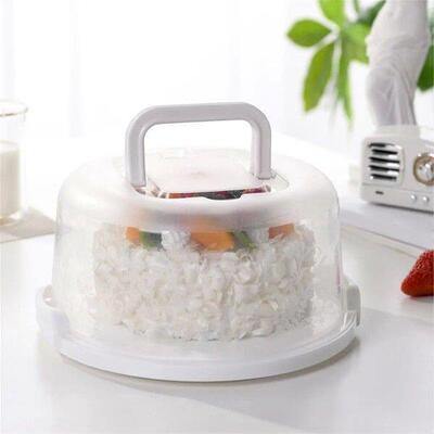 Cake Carrier with Lid and Handle, Cupcake Carrier Holder