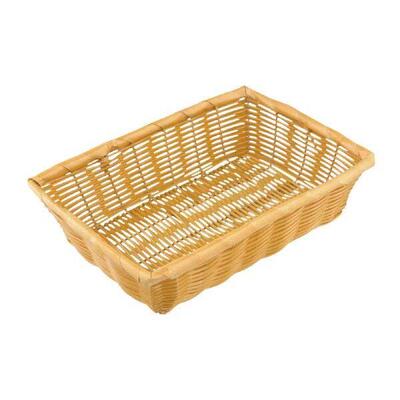 Woven Bread Basket Organizing Rectangular Decorative Food