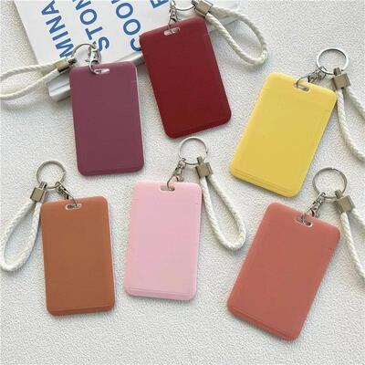 Plastic Simple ID Business Card Holder Bags Credit Bank ID H