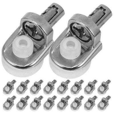 24 Pcs Pegs for Shelves Cabinet Glass Tray Cabinets Shelf