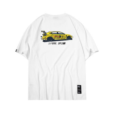 美式T恤FK8印花字母短袖圆领宽松