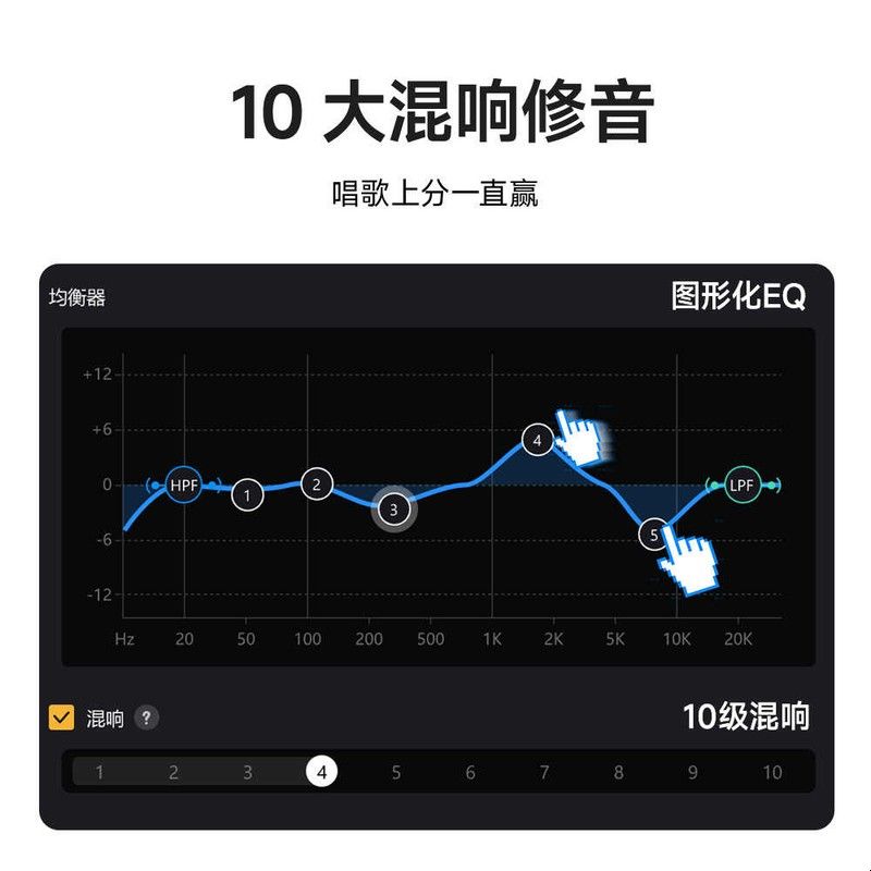 闪克DM40live无线麦克风直播唱歌专用主播降噪声卡手机电脑k歌麦