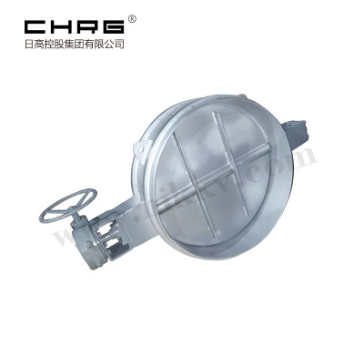 厂家供应手动焊接通风蝶阀D361W-1管道通风蝶阀翻板阀百叶风阀