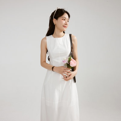 JOCOCHIC法式复古背心连衣裙