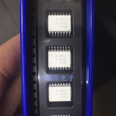 全新原装进口 A316J HCPL-316J 贴片SOP16 光耦隔离器