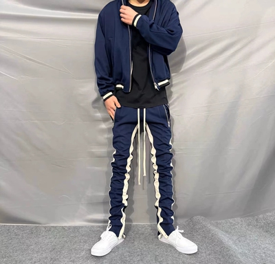 【补货中】全面升级hzw自主Fear of god5th蓝白单边/双边校裤