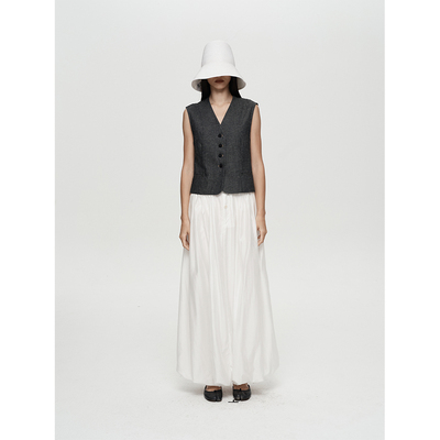 坎肩无袖西装马甲背心