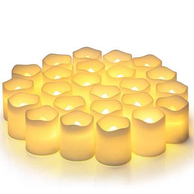 24Pcs/Set Flameless LED Candle Creative ing Led Tea Light Wa