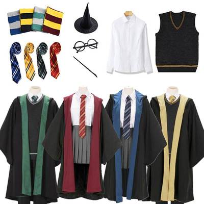 Halloween Harry Wizardry Robe Wizardry Robe Cosplay Cloak