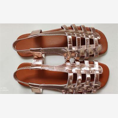 41*女凉鞋 summer flat round Head casual sandals women fashio