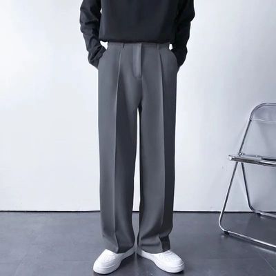 2024 New Autumn Loose Casual Pants for Men, Korean Style Str