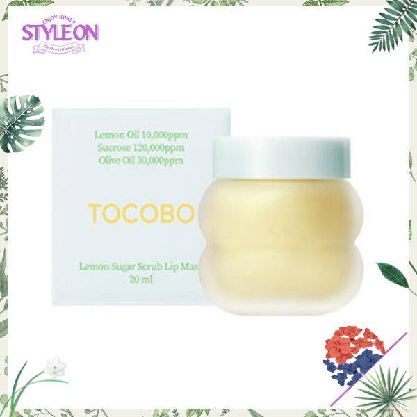 TOCOBO柠檬糖磨砂唇膜20ml夜间修护蜂蜜润唇膏保湿薄膜型唇膜持久