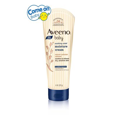 进口版Aveeno Baby婴儿舒缓滋养护肤霜227克柔软舒缓干燥敏感肌肤