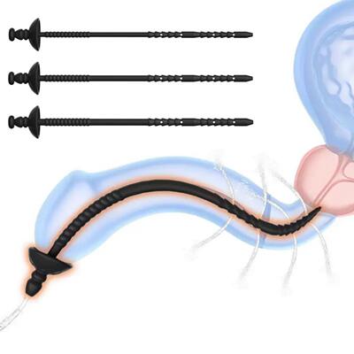 CMale long guide plug syringe injection multi-use urethral s