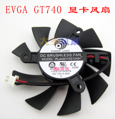 EVGA  GTX650/GTX650Ti/GT740显卡风扇T128015SH  PLA08015S12HH