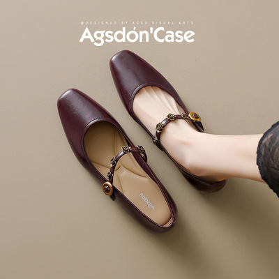 奥古狮登玛丽珍单鞋女2025新