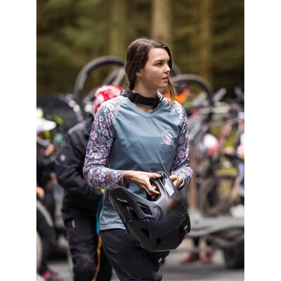 Women sportwear bicycle cycling jersey downhill jersey motoc