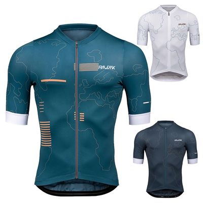 Raudax 2025 Men Summer Short Sleeve Cycling Jersey Shirts MT