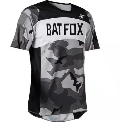 BAT FOX Downhill Jersey Short Sleeves Mountain Bike T-Shirts