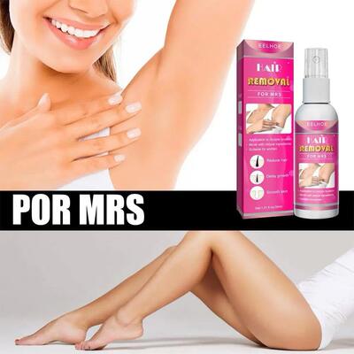 Hair Removal Spray Non-Irritating Gentle Inhibitor Painless
