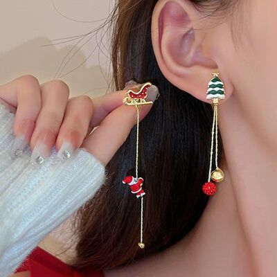 2024Tassel Chain Earring Women Fashion Jewelry Girlfriends