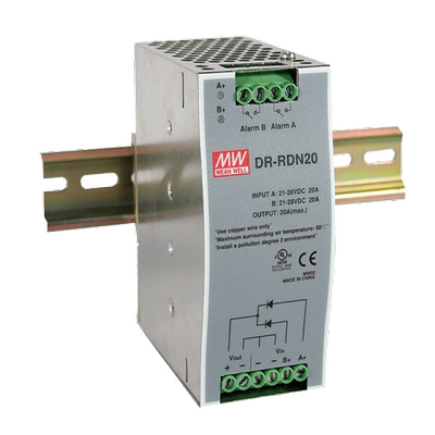 台湾明纬导轨冗余开关电源模块