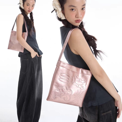 JWstylish复古小方包女腋下包