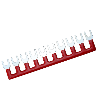 TBD-20A接线端子排连接短路短接条 2/3/4/5/6/8/10位叉形U型插片