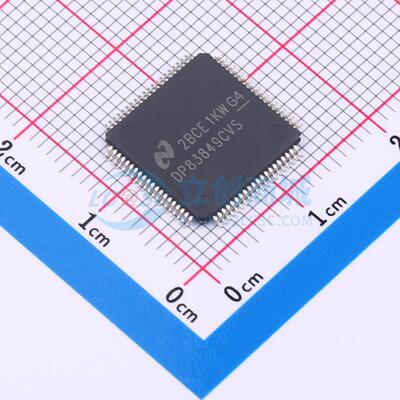 DP83849CVSX/NOPB TQFP-80(12x12) 以太网收发器 TI(德州仪器)正