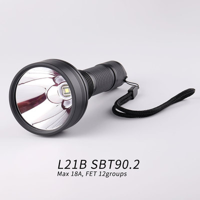 强光聚光远射L21B手电筒SBT90.2
