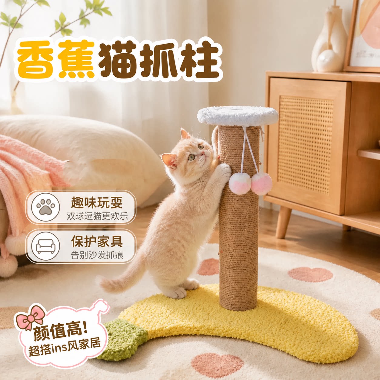 宠物/宠物食品及用品 猫/狗玩具 猫抓板 60%