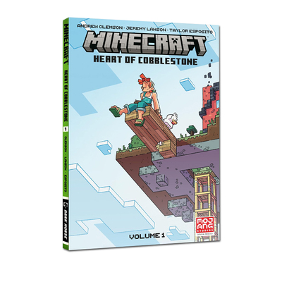 英文原版 Minecraft: Heart of Cobblestone Volume 1 我的世界：鹅卵石之心 卷1 青少年课外阅读 儿童冒险漫画故事书