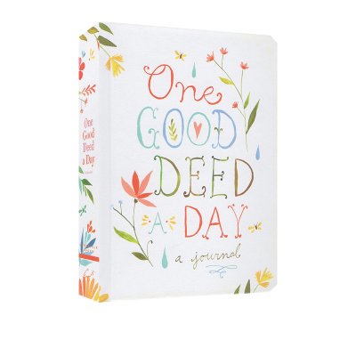 英文原版 One Good Deed a Day A Journal 一天做一件好事 日记 事件记录簿 Chronicle出品