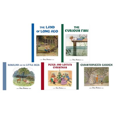 预售 克里斯托弗的花园 Christopher's Garden 迷你版精装 艾莎贝斯蔻情商性格教育绘本 瑞典绘本大师Elsa Beskow 英文原版