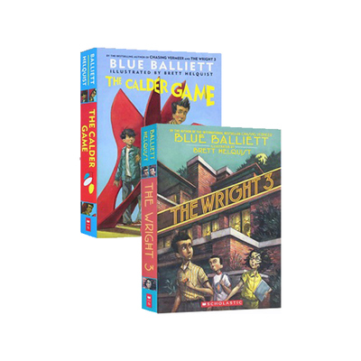 英文原版 追逐弗米尔 两部曲 Chasing Vermeer 2册合售 冒险小说 青少年英语课外阅读 Blue Balliett