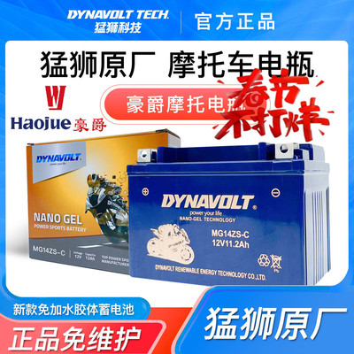 适用豪爵UHR150 Tr300 AFR125/S踏板原厂摩托车电瓶12V通用蓄电池