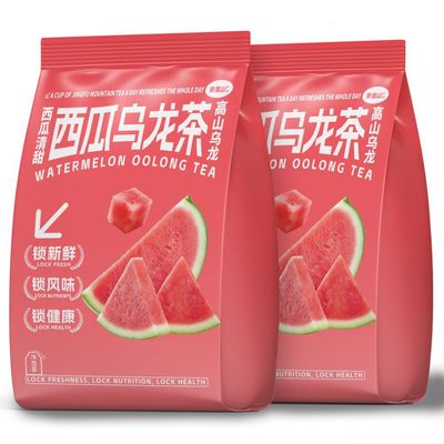 景福山 西瓜乌龙高山乌龙清爽西瓜宿舍DIY网红茶叶250g袋装代用茶