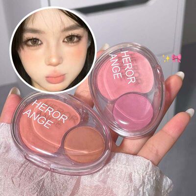 双色!大小圈Fwee平替双色腮红膏土豆泥持久粉紫自然清透轻薄学生