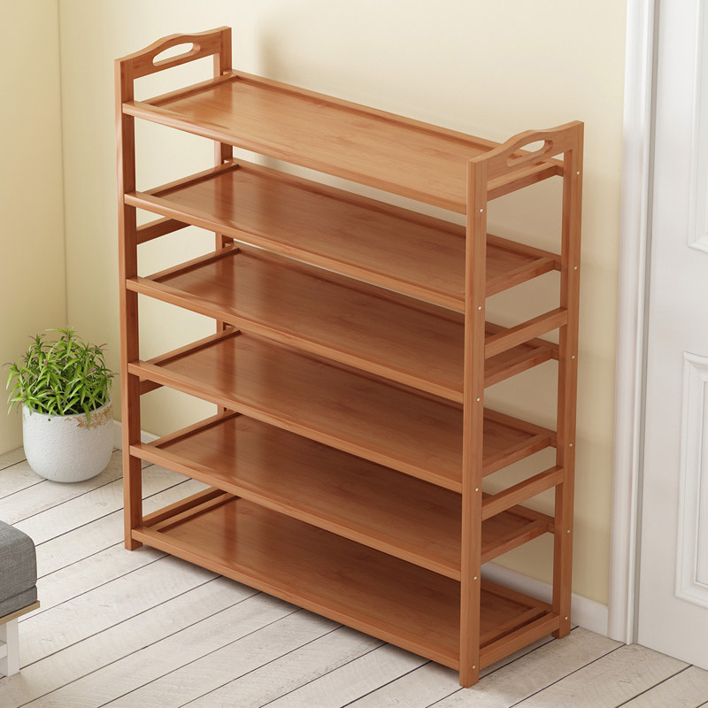 鞋架简易门口家用室内好看鞋柜家宿舍实木收纳神器多层置物架卧室_虎窝淘