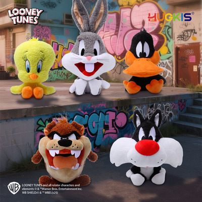 HUGKIS乐一通大头系列毛绒玩具