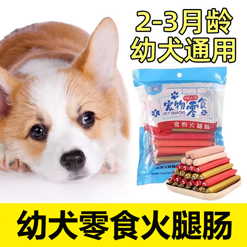 小狗狗犬用火腿肠狗狗零食幼犬两个月奶狗香肠宠物训练奖励吃的
