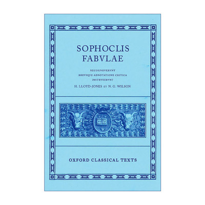 英文原版 Sophocles Fabulae 索福克勒斯寓言集 牛津古典文本系列 精装 英文版 进口英语原版书籍